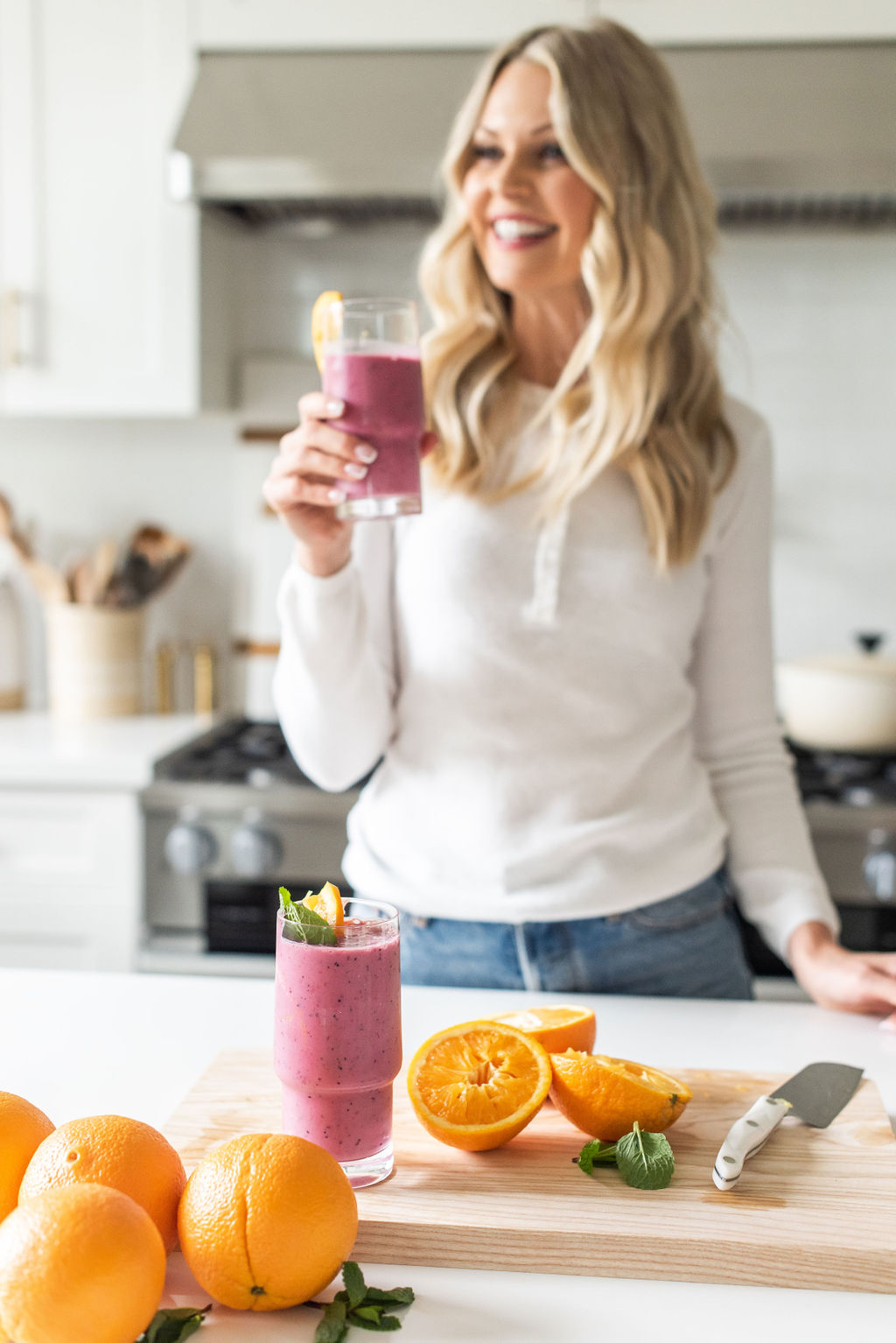 Orange Berry Smoothie - Karlene Karst